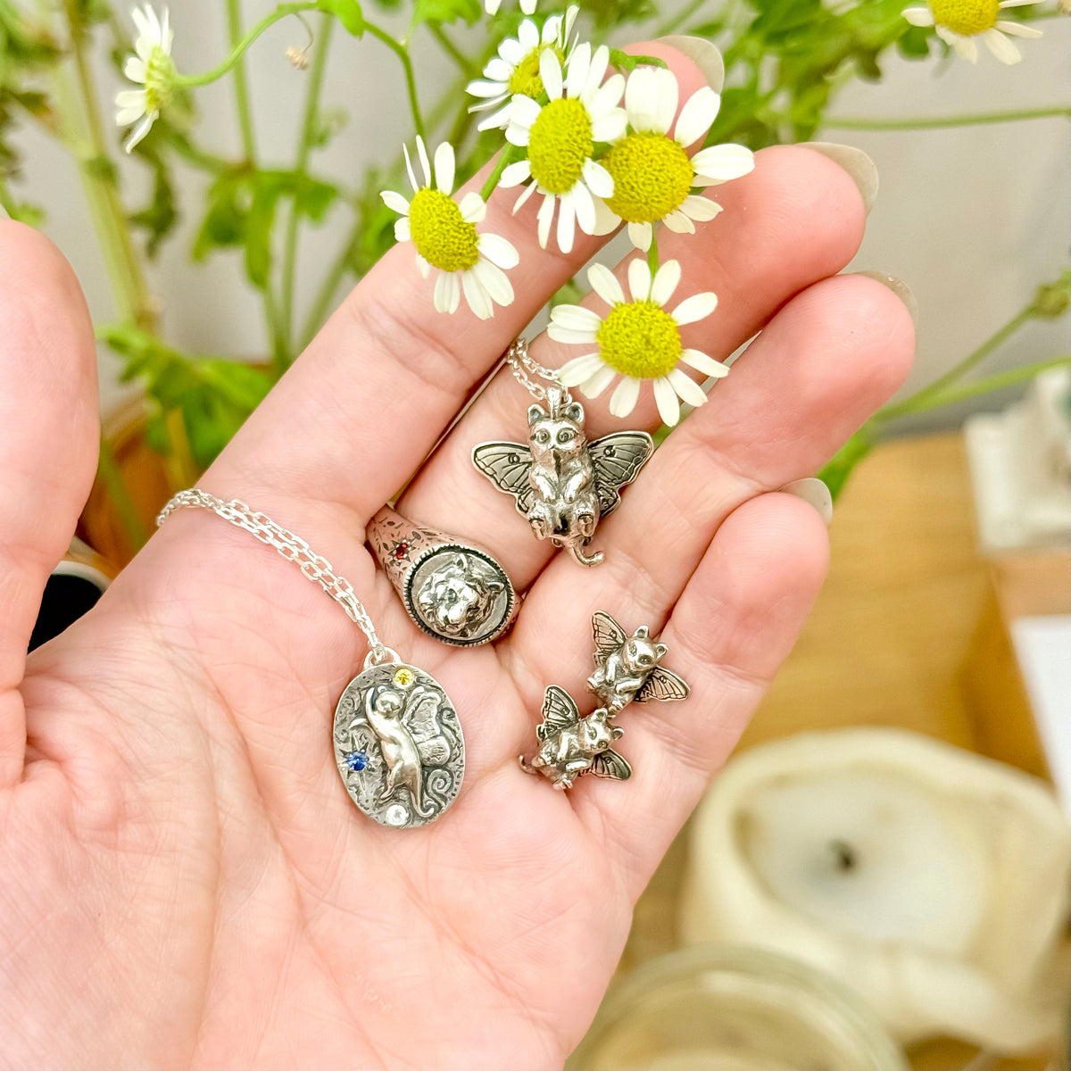 Animal Pendant - Pet portraits jewelry